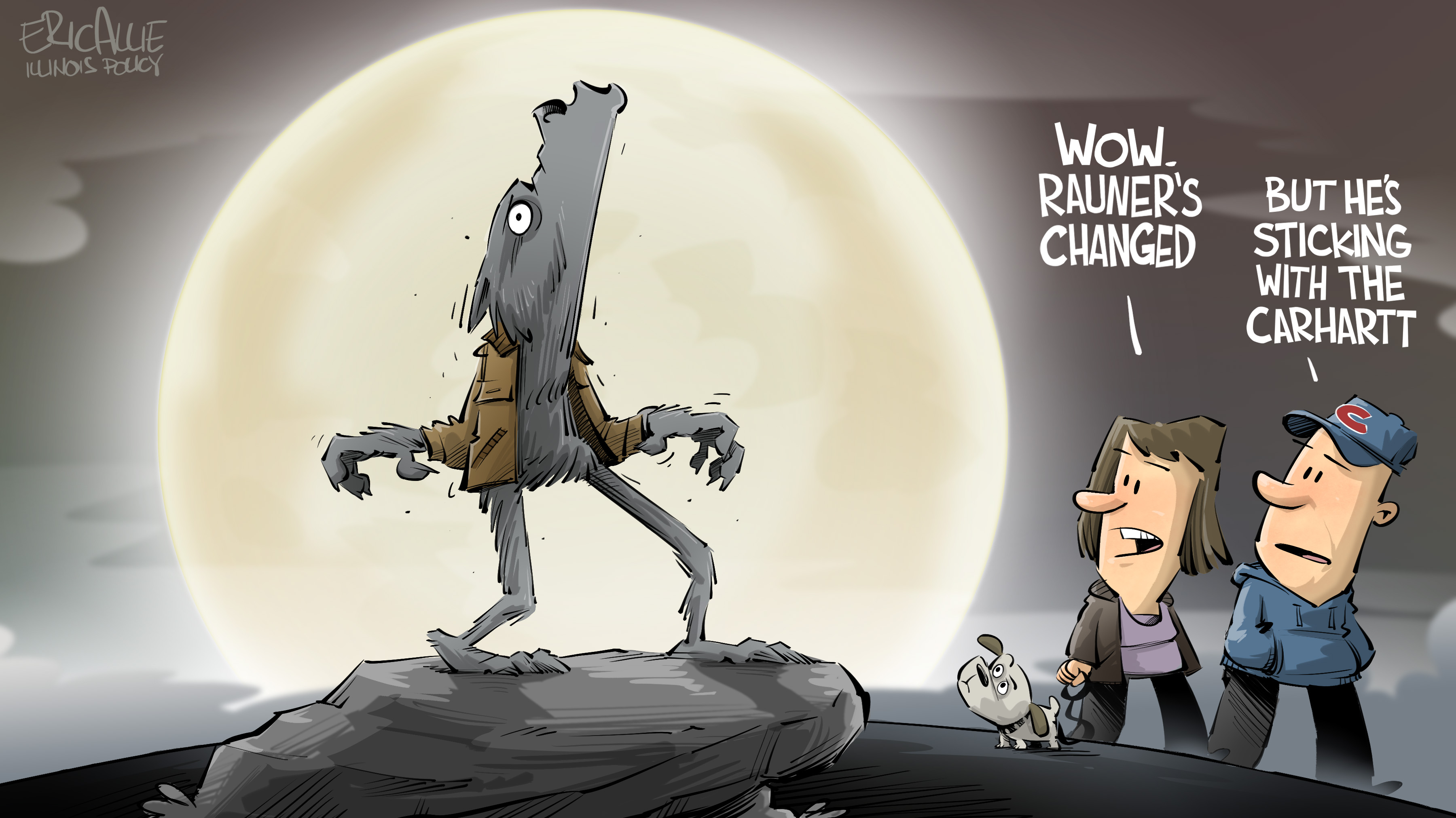Rauner has changed – Eric Allie Cartoon | Wirepoints