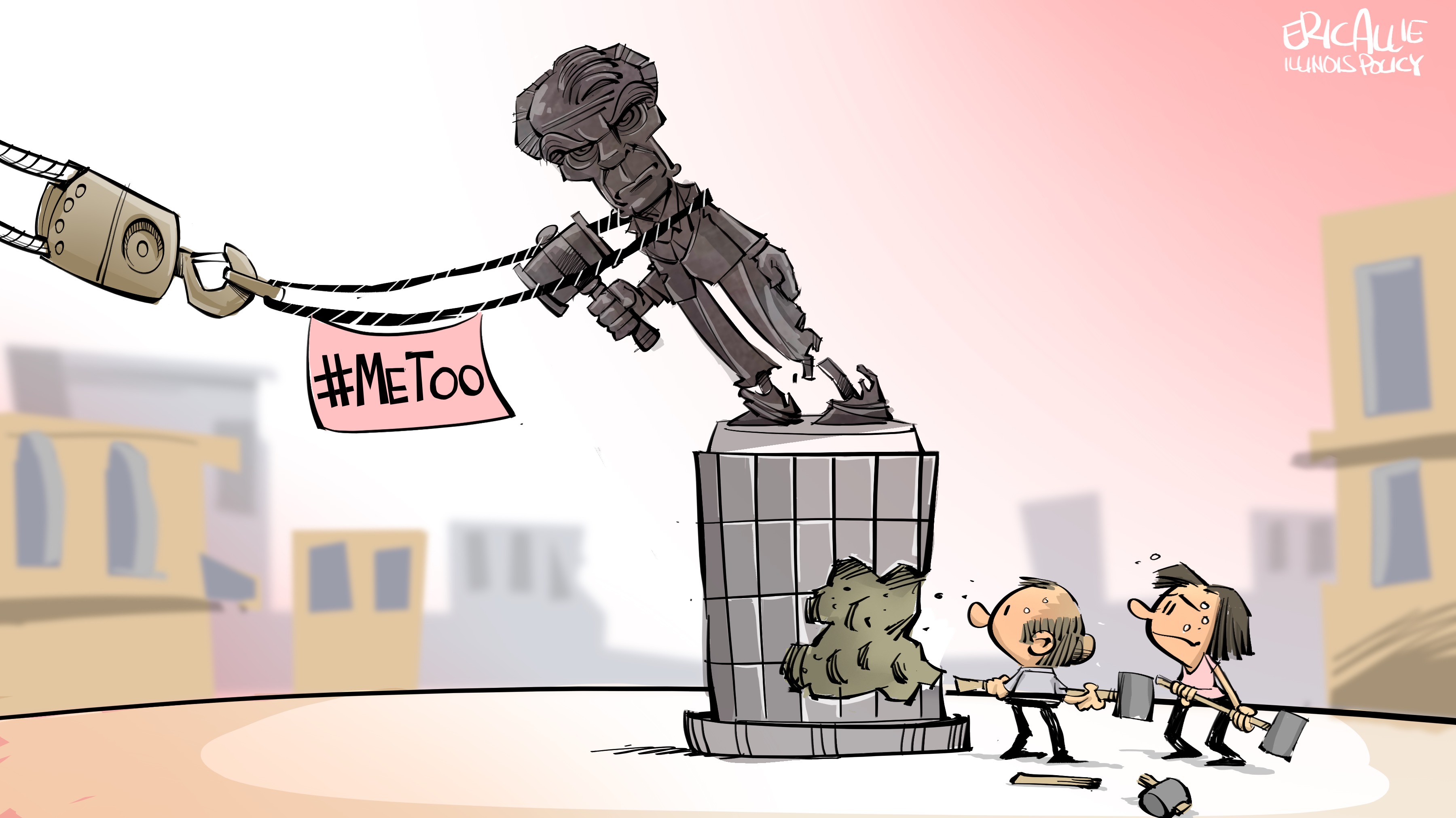 #MeToo pulling down Madigan – Scott Stantis Cartoon | Wirepoints