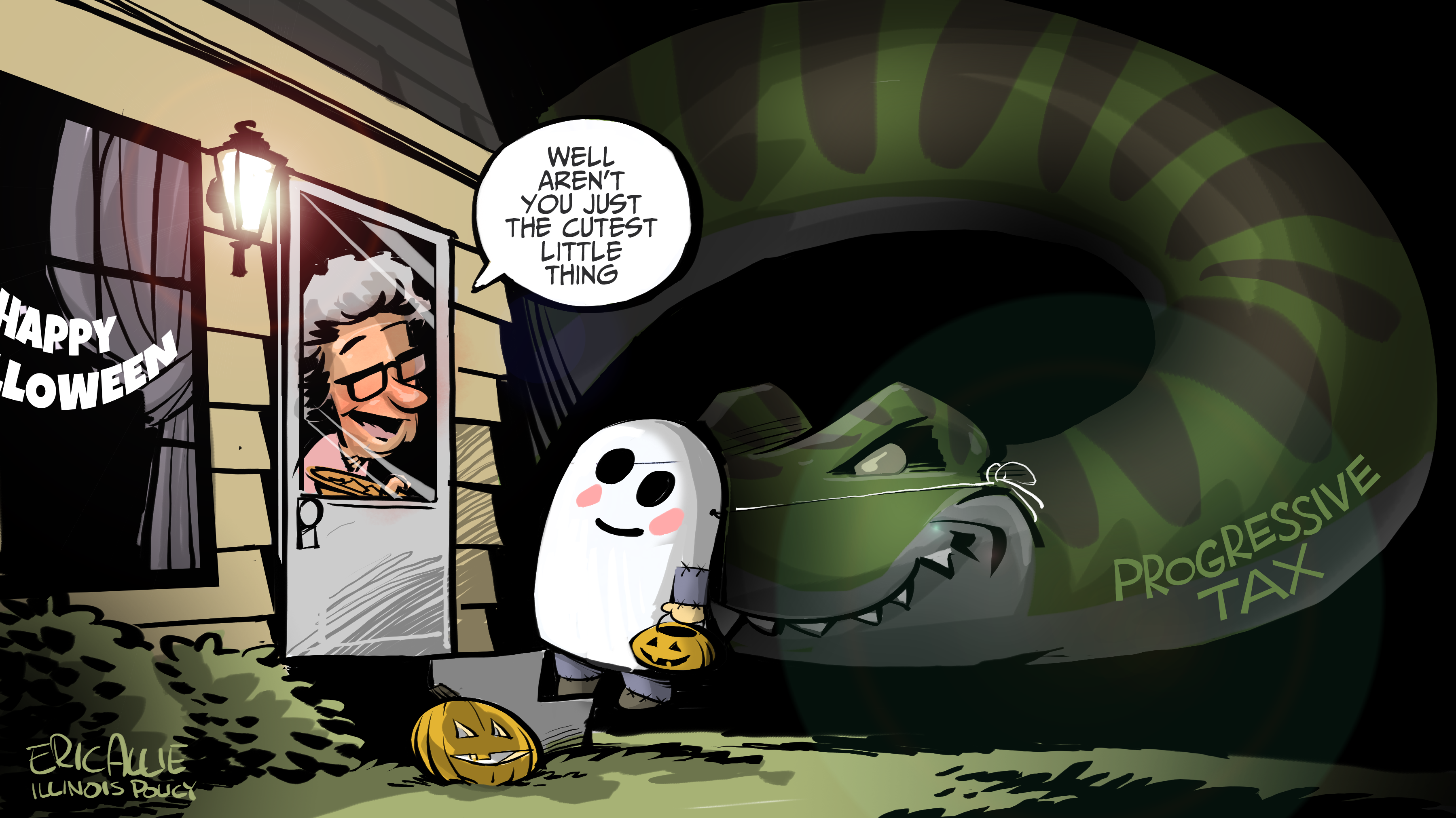 Progressive tax Halloween costume – Scott Stantis Cartoon | Wirepoints