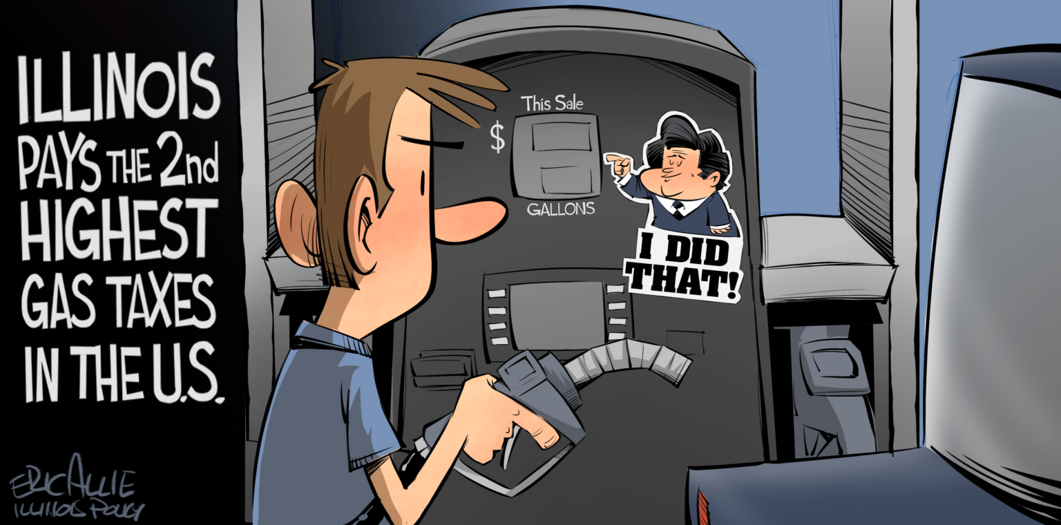 Illinois' gas tax hikes: Pritzker did that